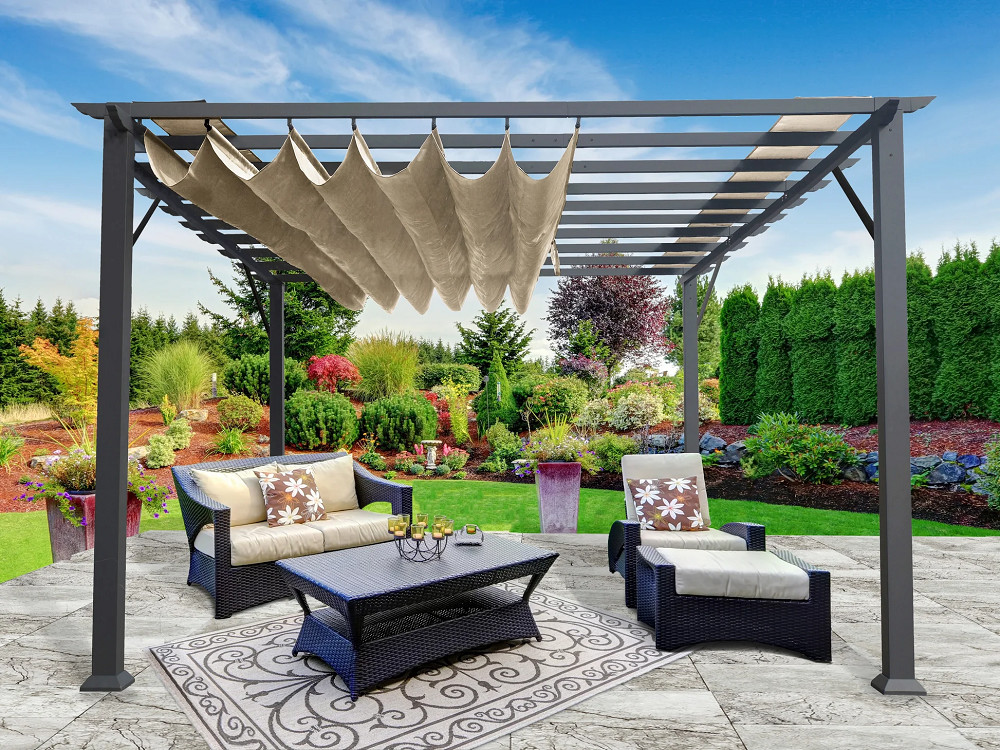 Pergolas Baratas Para Jardin